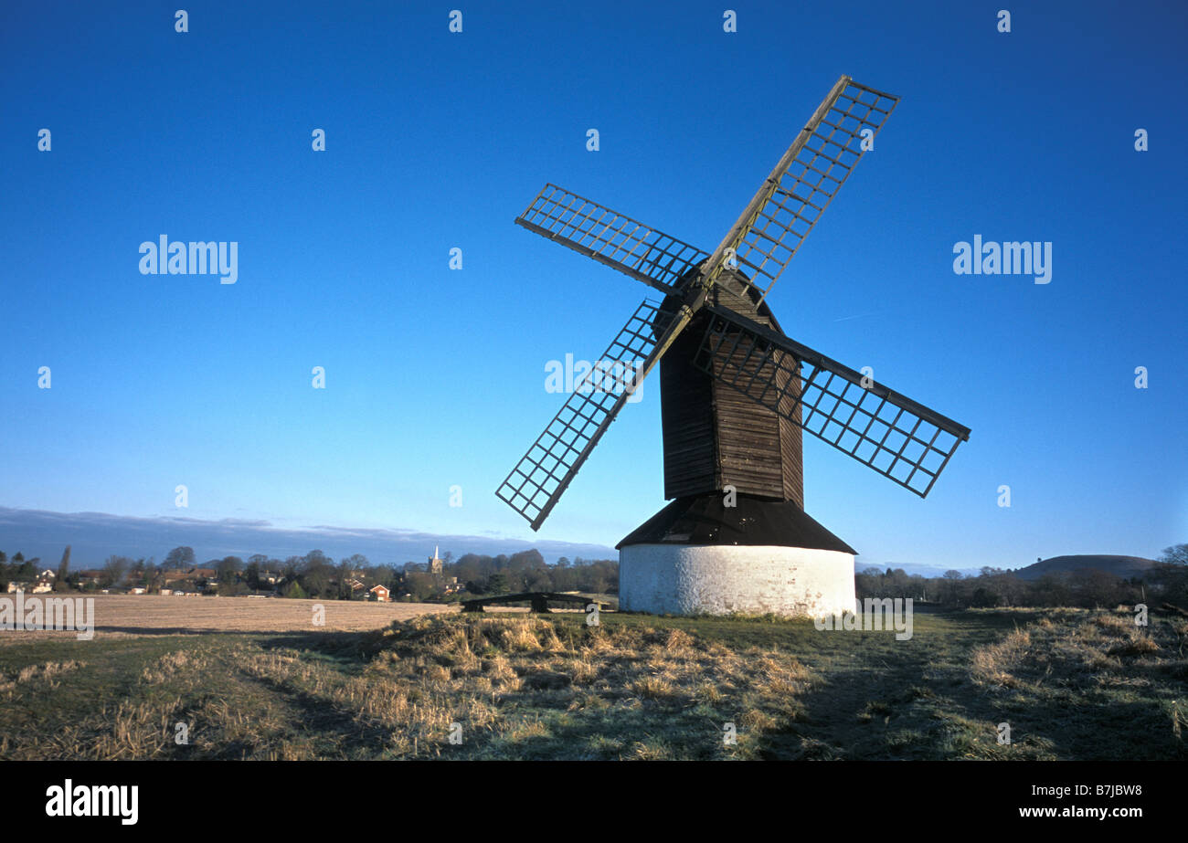 Pitstone Windmill in buckinghamshire probably the oldest windmill in ...