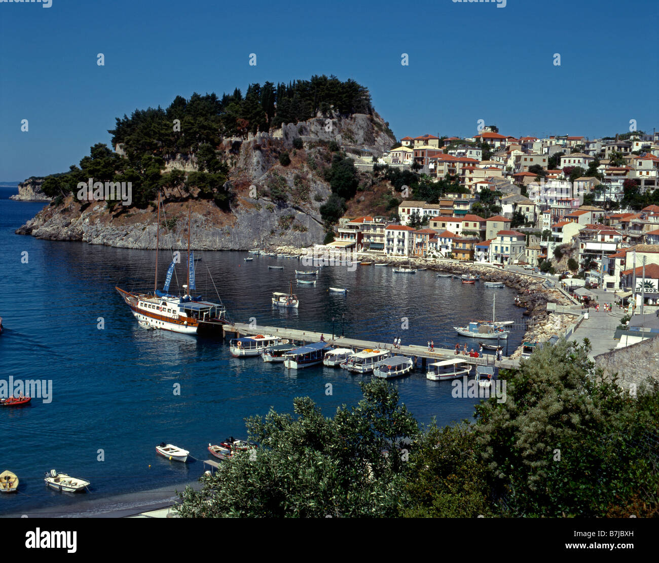 Greece Epirus Region, Parga Stock Photo - Alamy