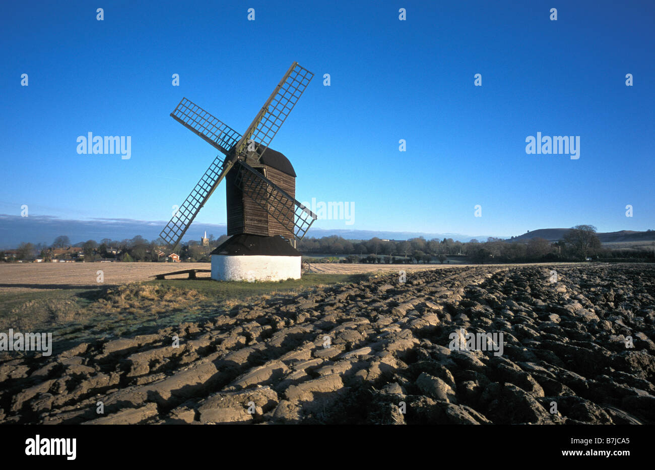Pitstone Windmill in buckinghamshire probably the oldest windmill in ...