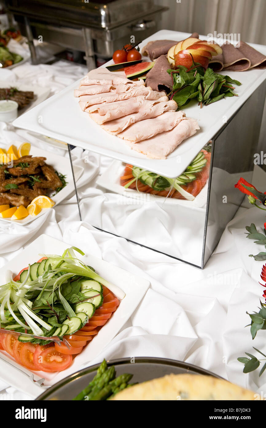 Cold meat platter Stock Photo - Alamy