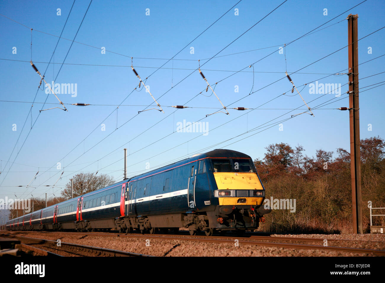 National Express 82227 High Speed Electric Train East Coast Main Line ...