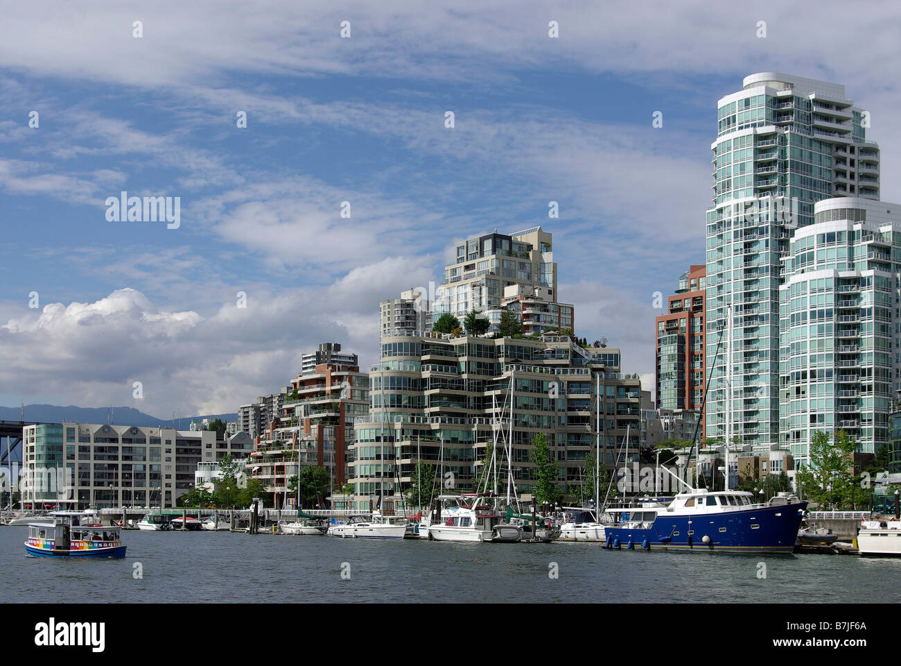 Vancouver False Creek Stock Photo - Alamy