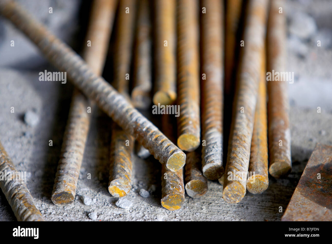 Pile of rebar hi-res stock photography and images - Alamy