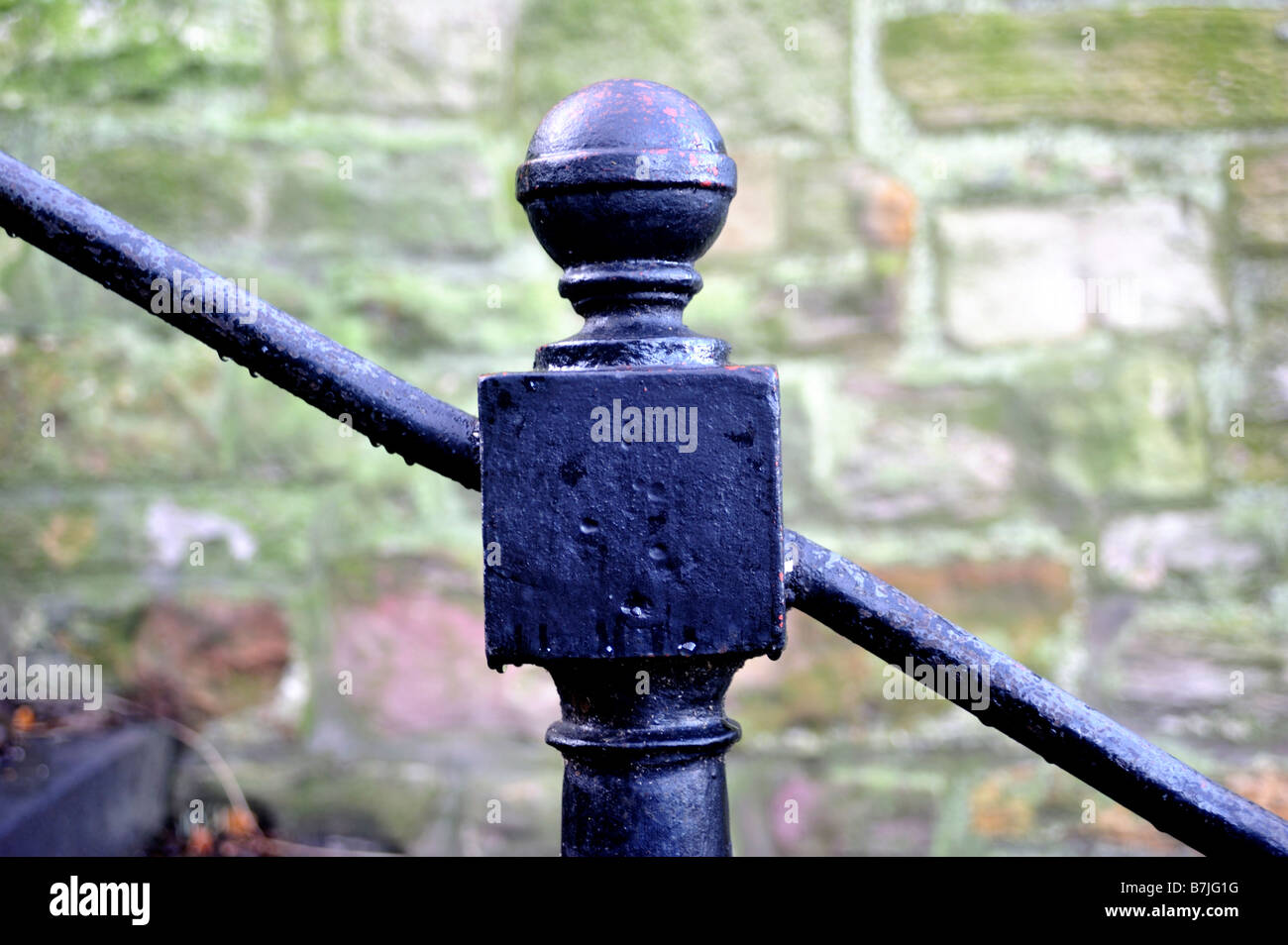 Black metal balustrade hi-res stock photography and images - Alamy