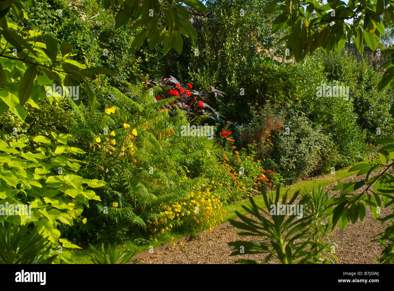 Oxford college garden spring hi-res stock photography and images - Alamy