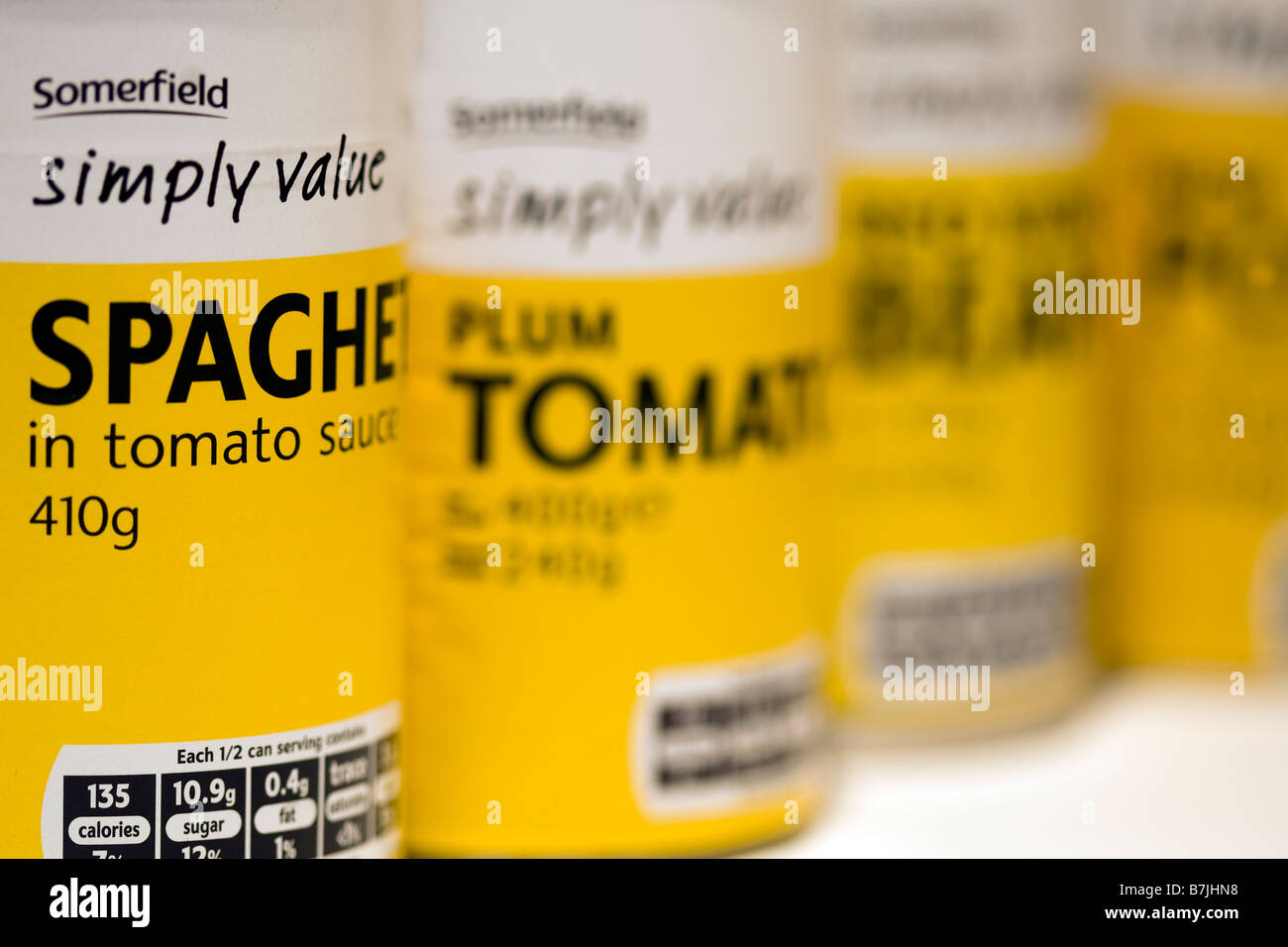 Low value range food supermarket hi-res stock photography and images ...