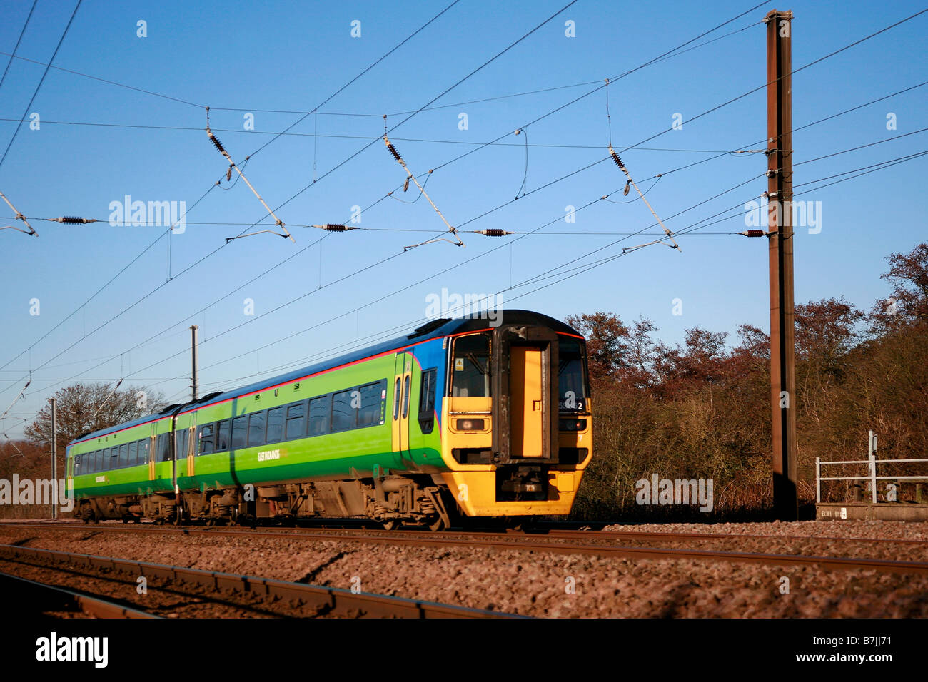East Midlands Trains 158862 Unit High Speed Diesel Train East Coast ...