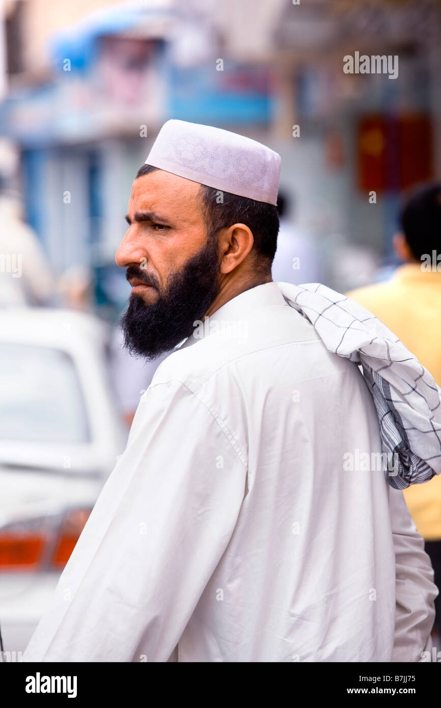 Muslim man at Dubai United Arab Emirates Stock Photo - Alamy
