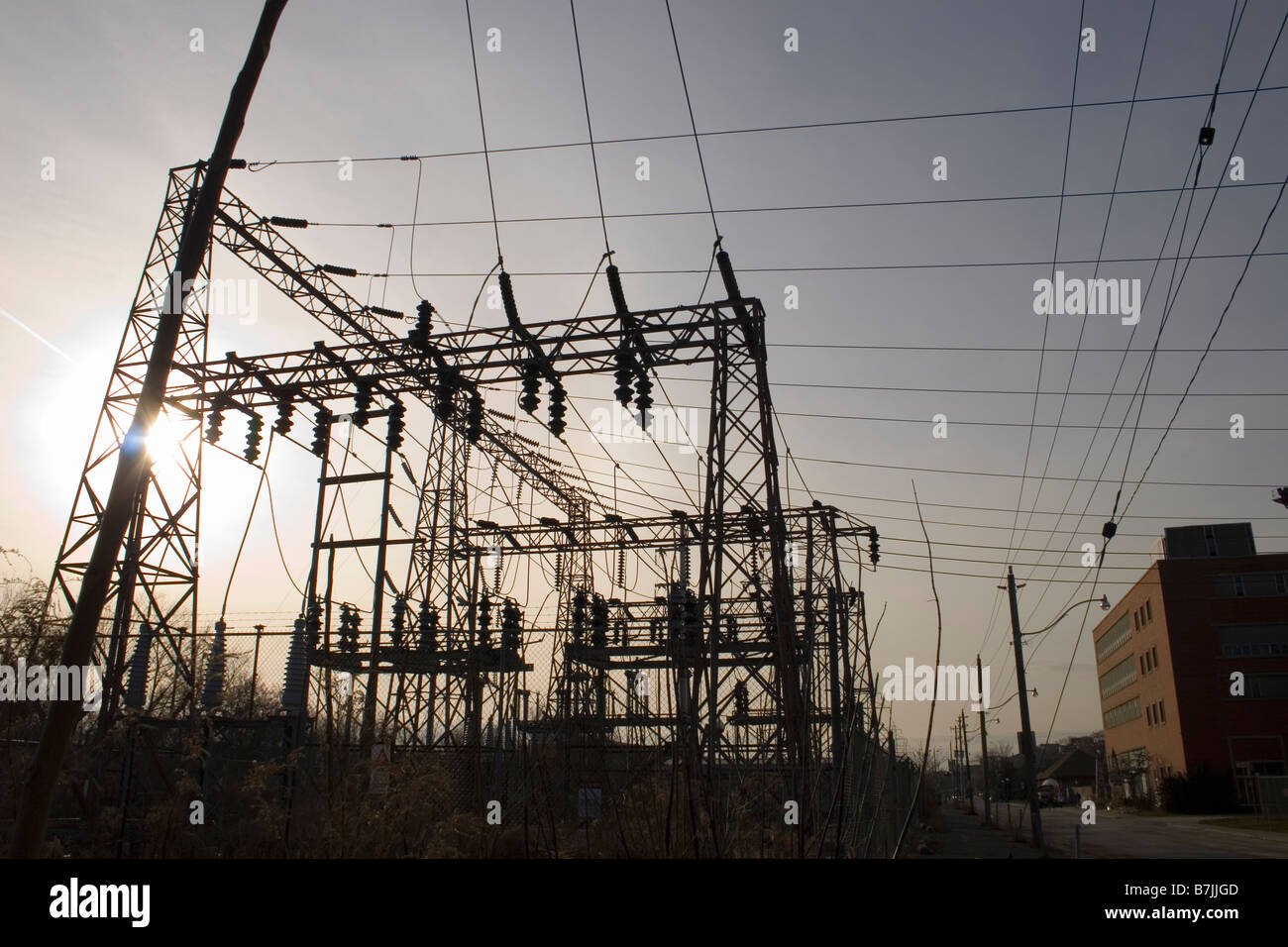 Electrical substation hi-res stock photography and images - Alamy