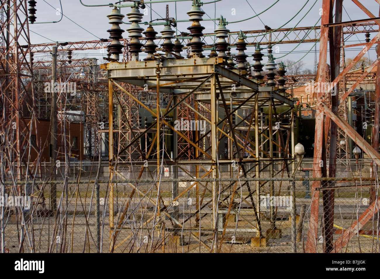 Electrical substation hi-res stock photography and images - Alamy