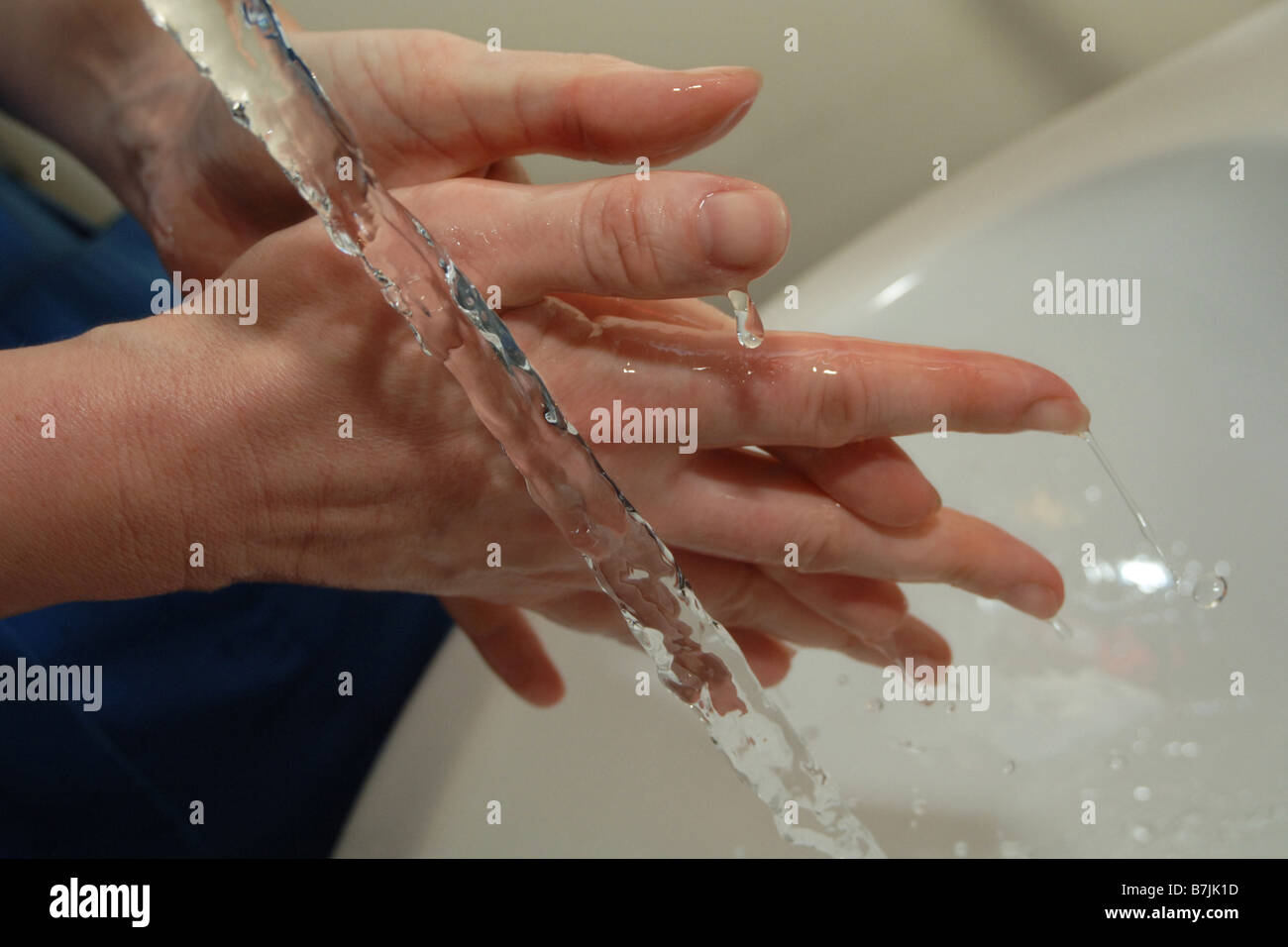 Nurse washing patient in hospital hi-res stock photography and images ...