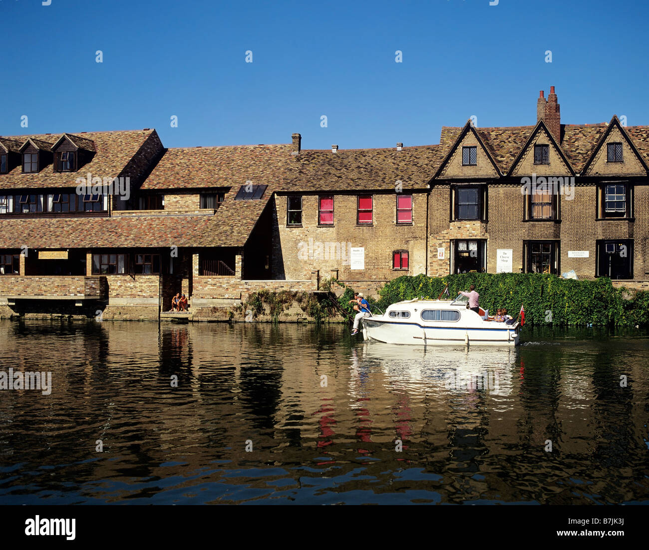 river great ouse st ives cambridgeshire Stock Photo - Alamy