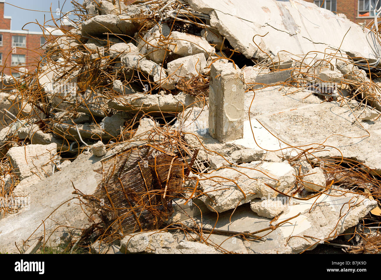 Rebar of concrete piles hi-res stock photography and images - Alamy