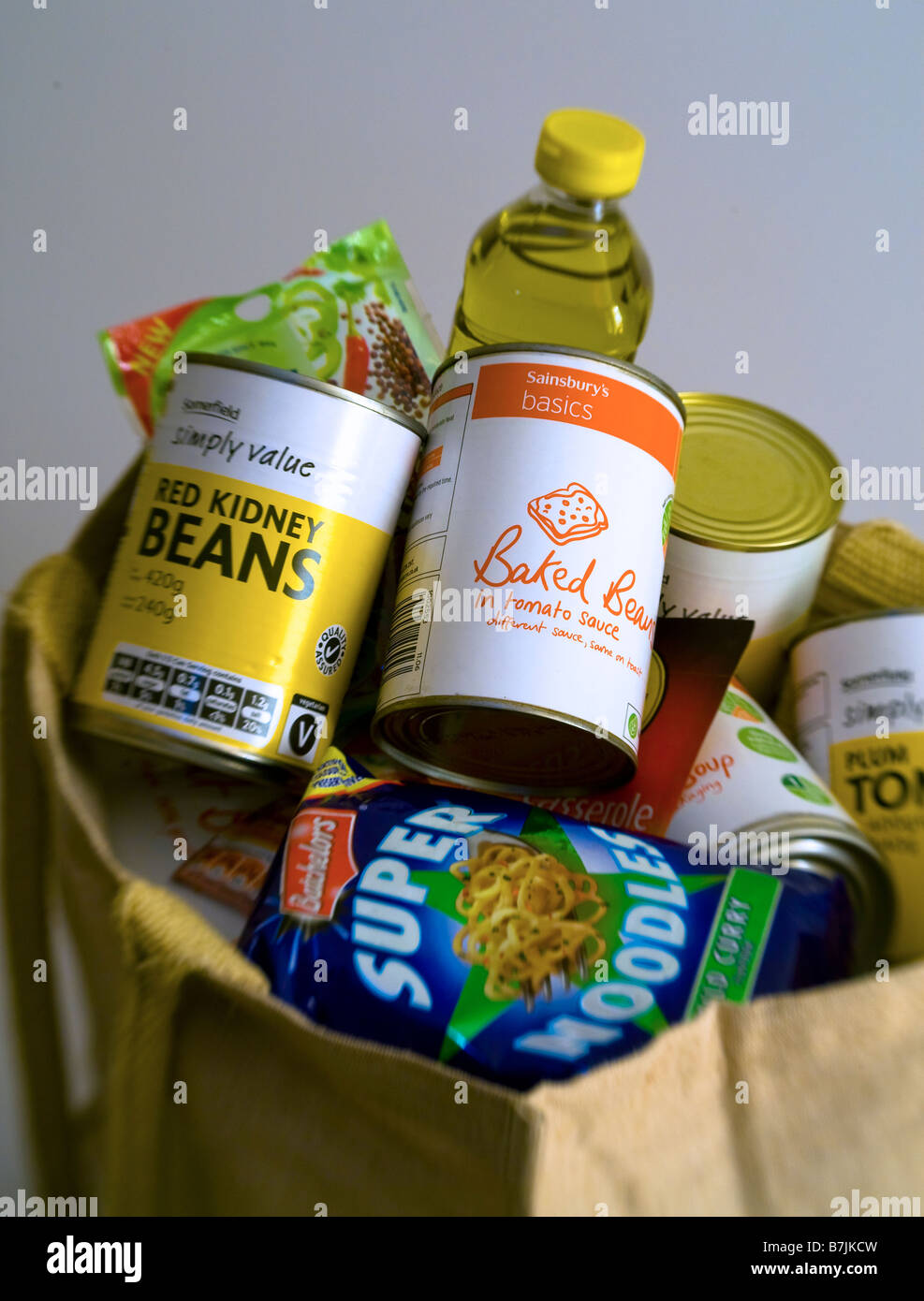 Sainsburys basics hi-res stock photography and images - Alamy
