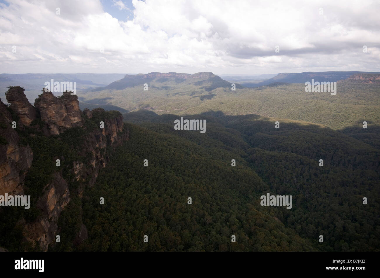 Three sisters lookout Blue Mountains New south Wales Australia Stock ...