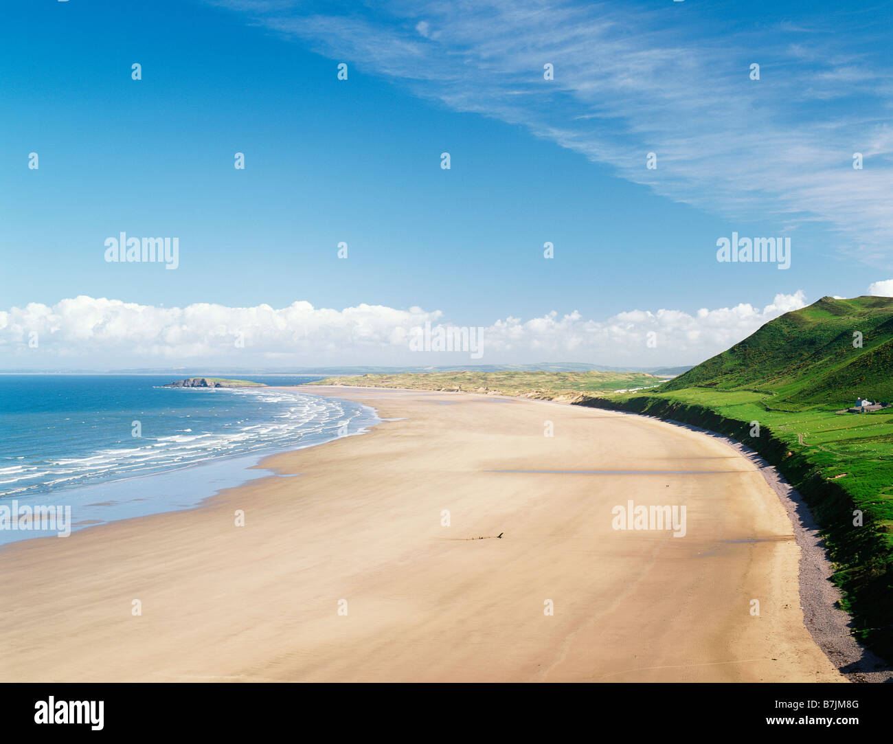 Gower peninsula national park hi-res stock photography and images - Alamy