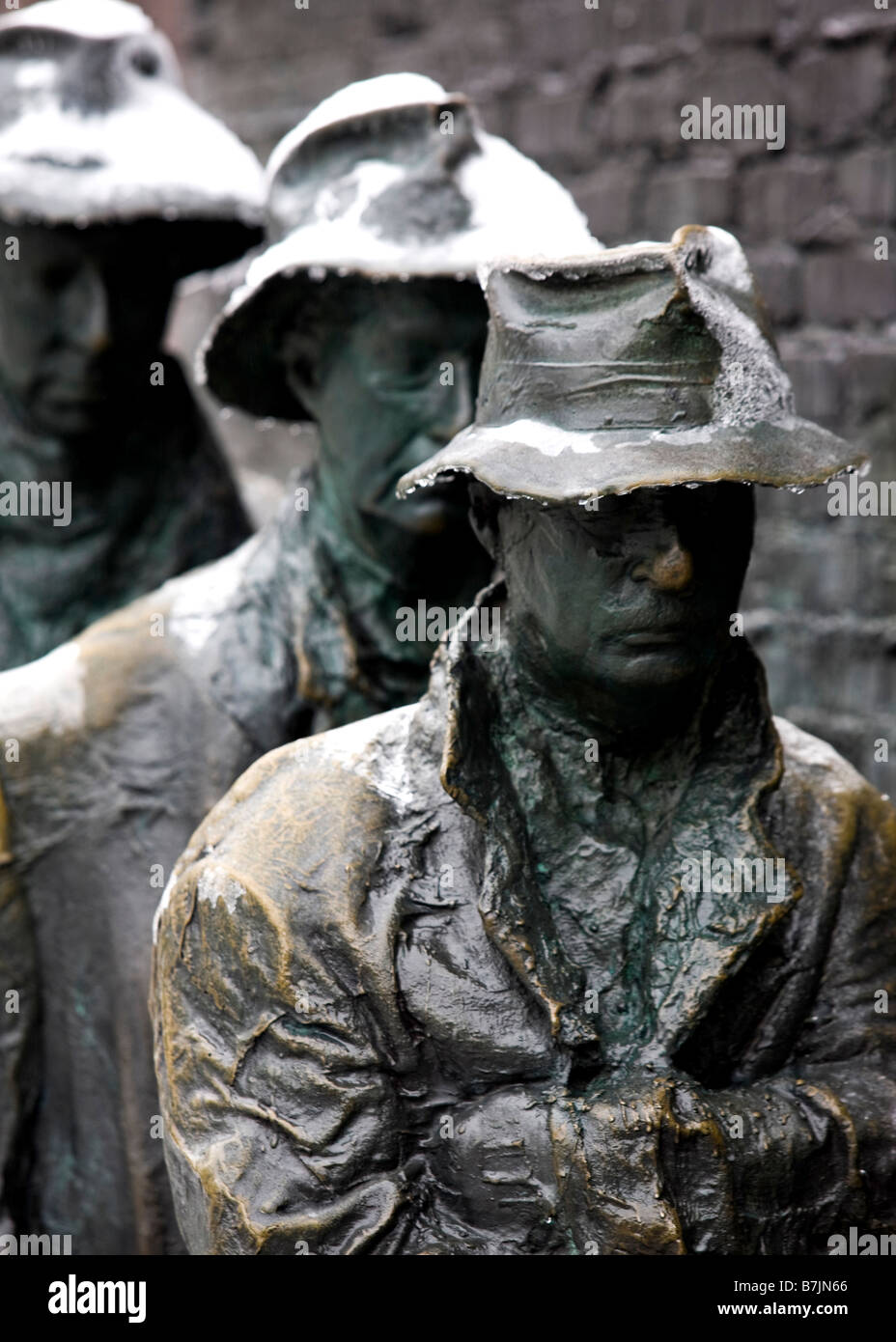 The Great Depression statue - Washington, DC USA Stock Photo - Alamy