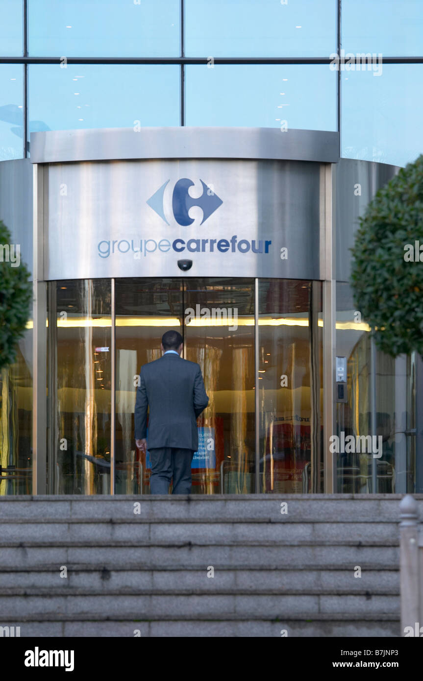 Carrefour Group corporate headquarters paris france Stock Photo - Alamy
