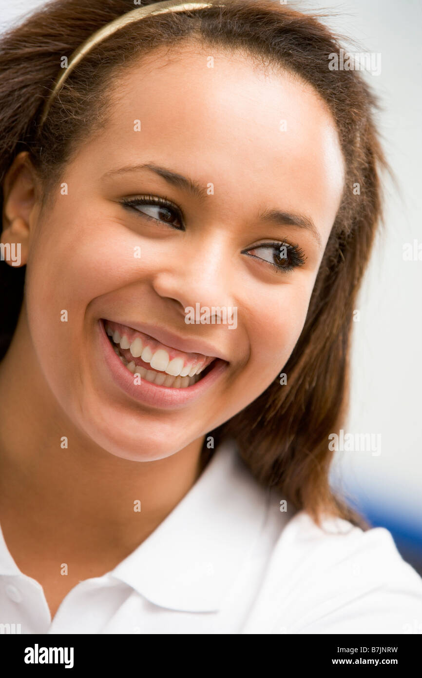 16 year old girl headshot hi-res stock photography and images - Alamy