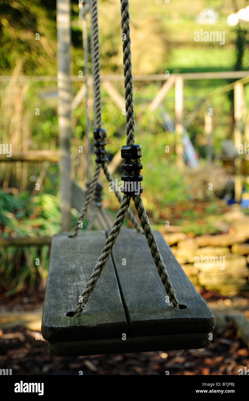Empty childs swing hi-res stock photography and images - Alamy