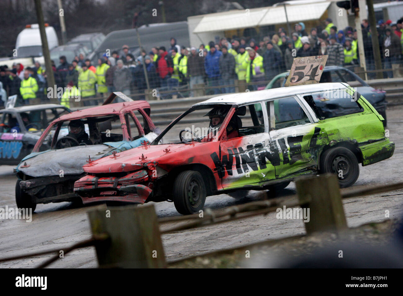 Banger racing hi-res stock photography and images - Alamy