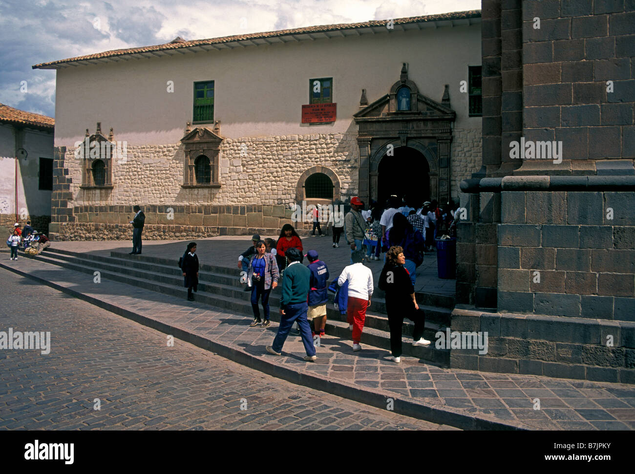 Peruvians, people, Santo Domingo Church and Convent, Roman Catholic ...