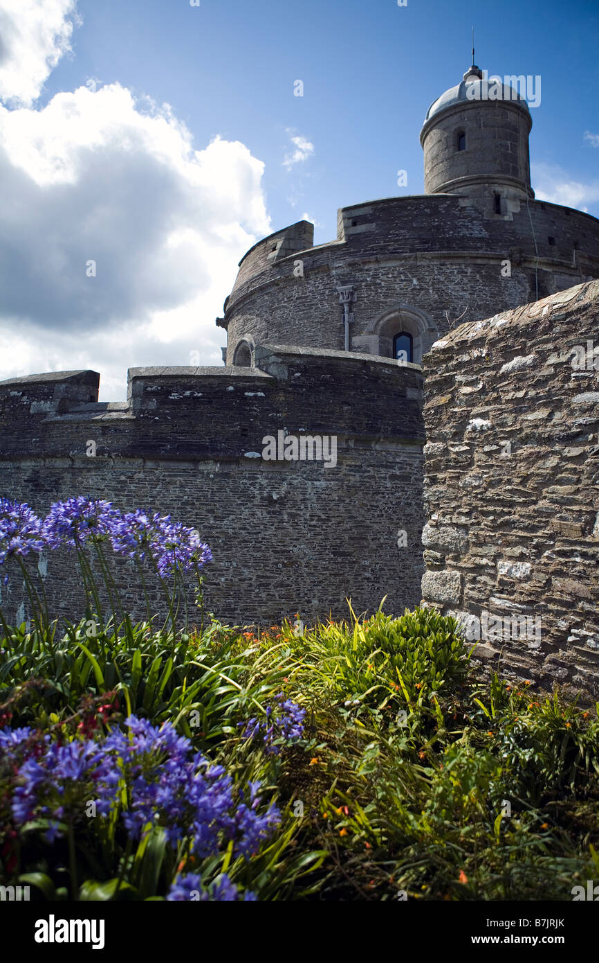 St Mawes Castle Stock Photo - Alamy