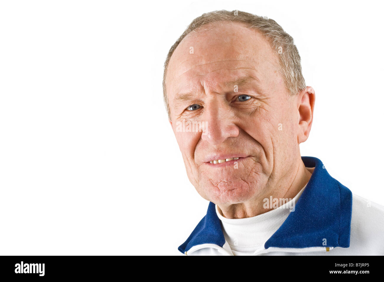 Old man face portrait hi-res stock photography and images - Alamy