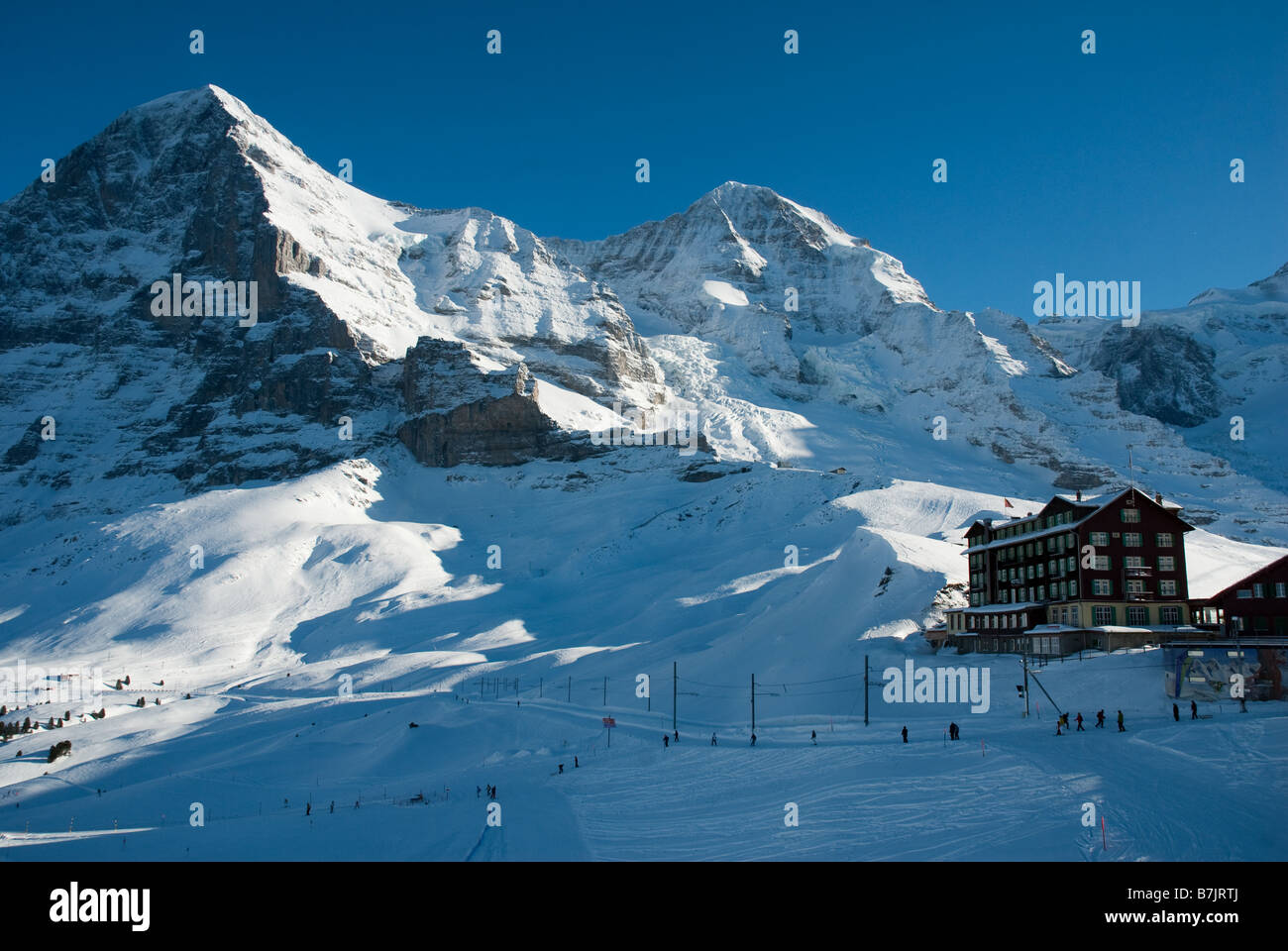 Eiger mountain wengen switzerland hi-res stock photography and images ...