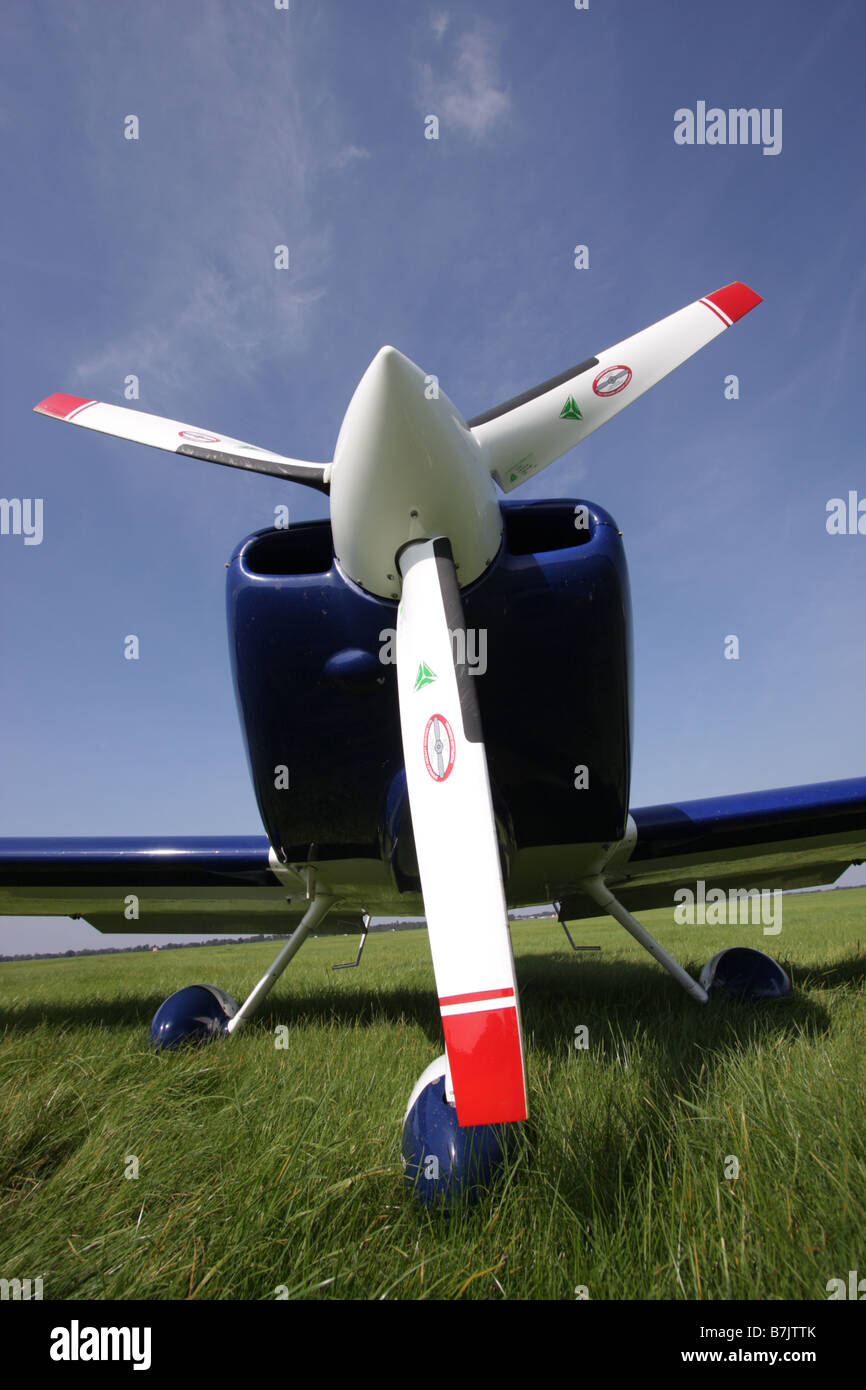 Front view of a Cessna Aircraft at Oxford Airport Stock Photo - Alamy
