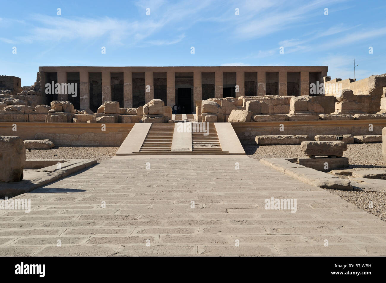 Temple of sethos i hi-res stock photography and images - Alamy