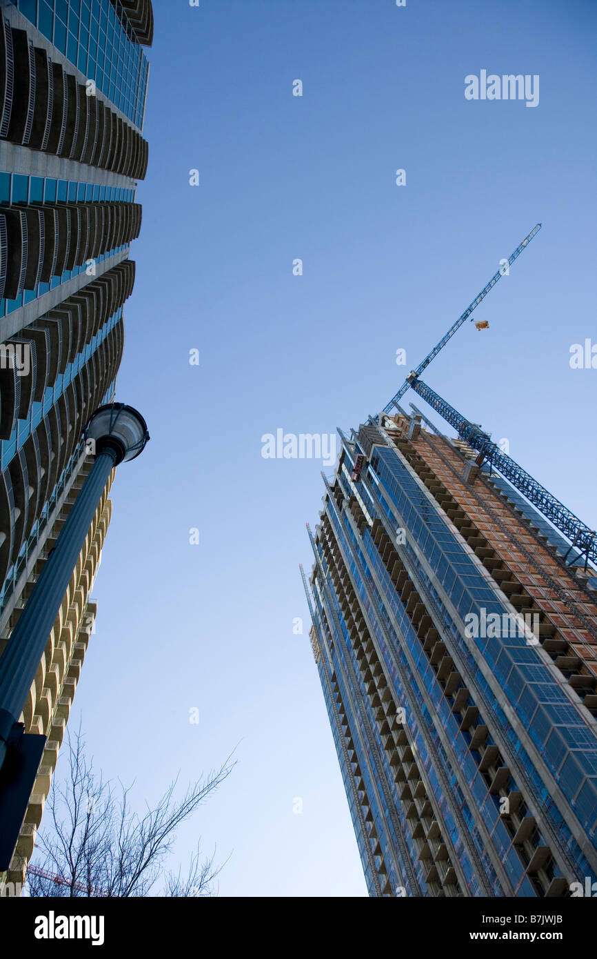 Buildings under Construction, Atlantic Station, Atlanta Georgia Stock ...