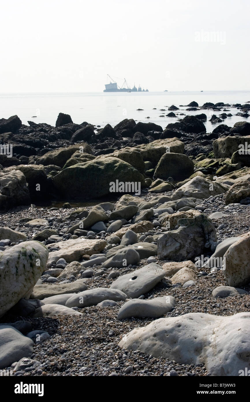 Msc napoli container ship hi-res stock photography and images - Alamy