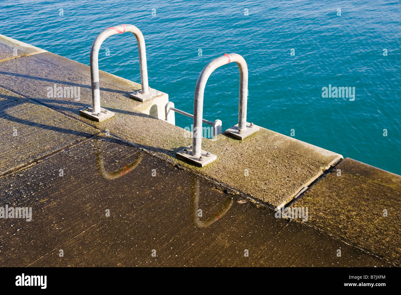 Harbour ladder hi-res stock photography and images - Alamy