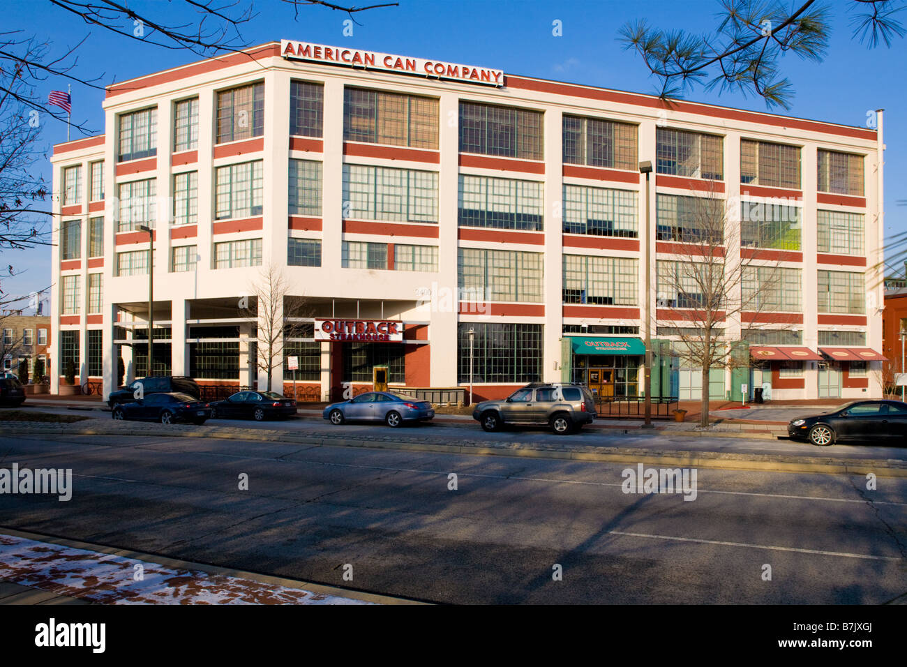 American Can Company building Canton neighborhood Baltimore Maryland ...