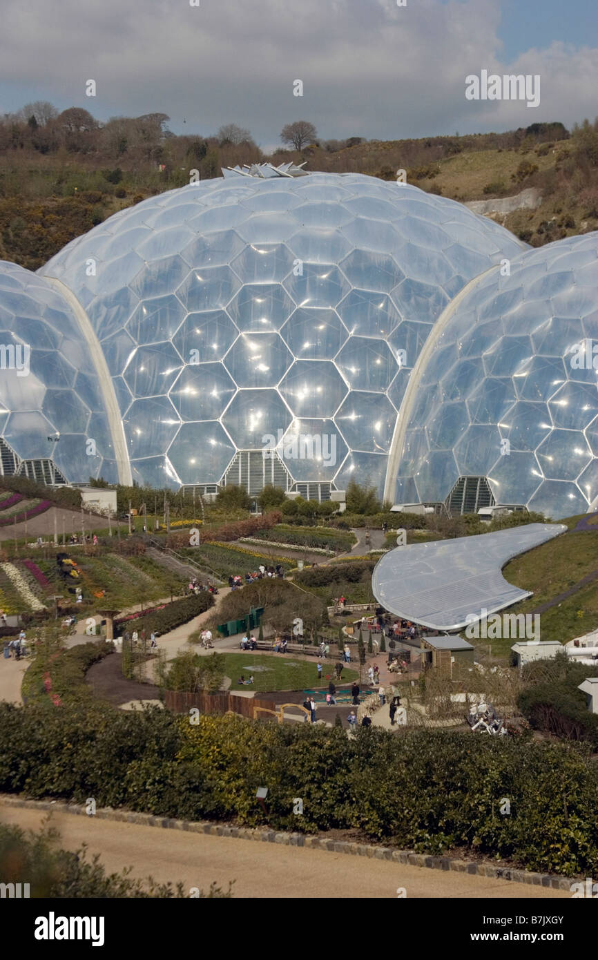 Biodomes eden project hi-res stock photography and images - Alamy