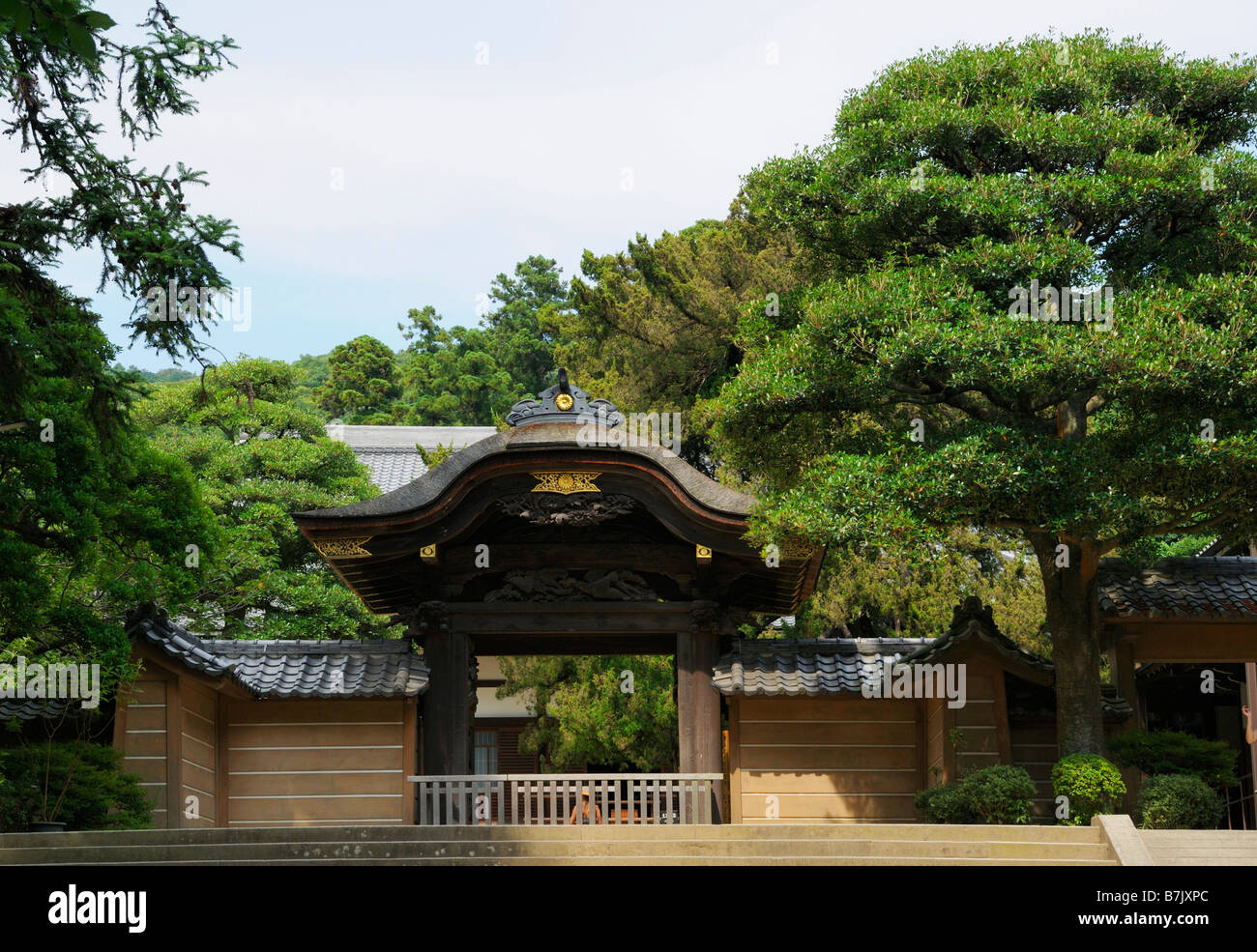 Engaku-ji Temple, Kita Kamakura JP Stock Photo - Alamy