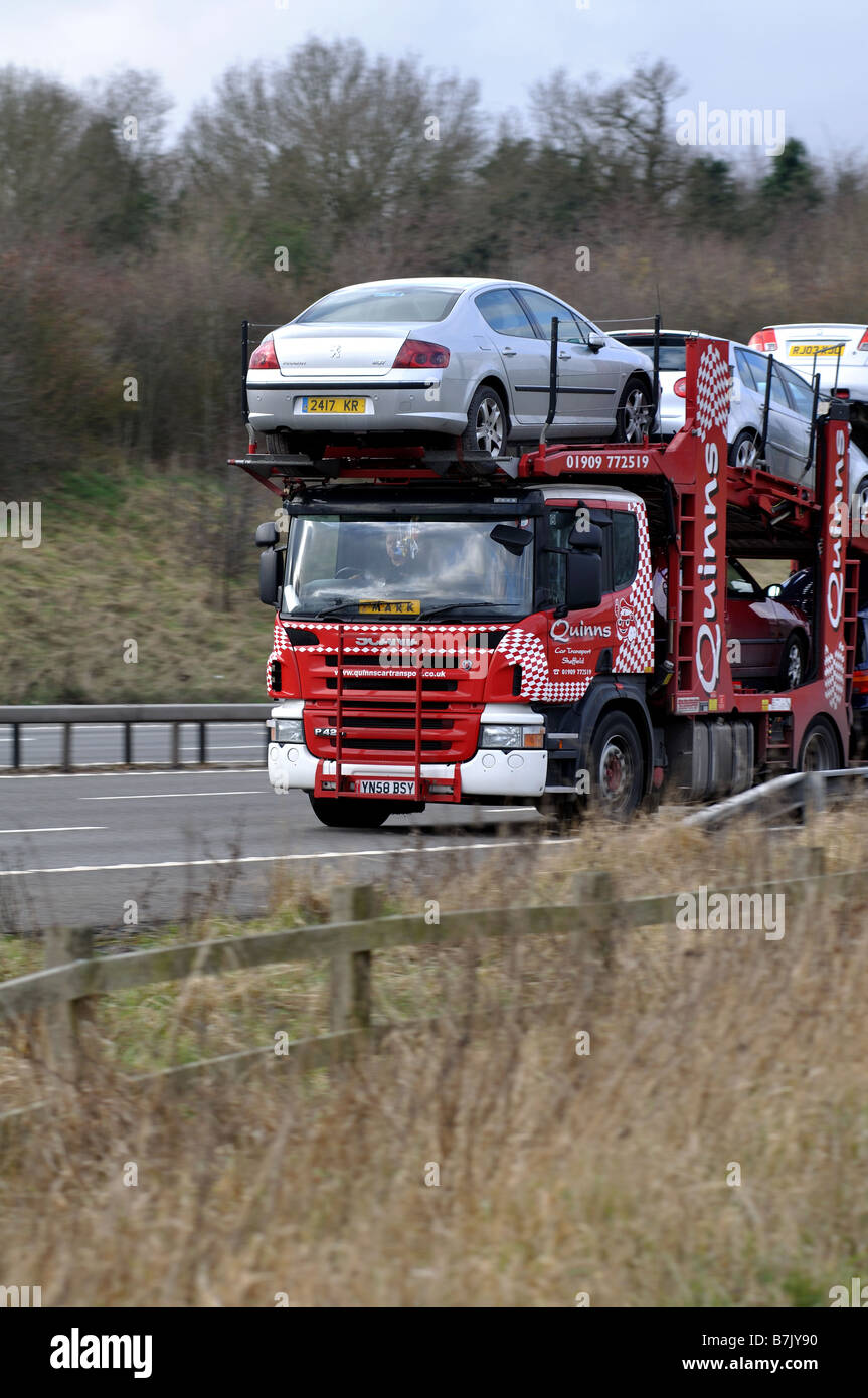 Car Transporters High Resolution Stock Photography and Images - Alamy