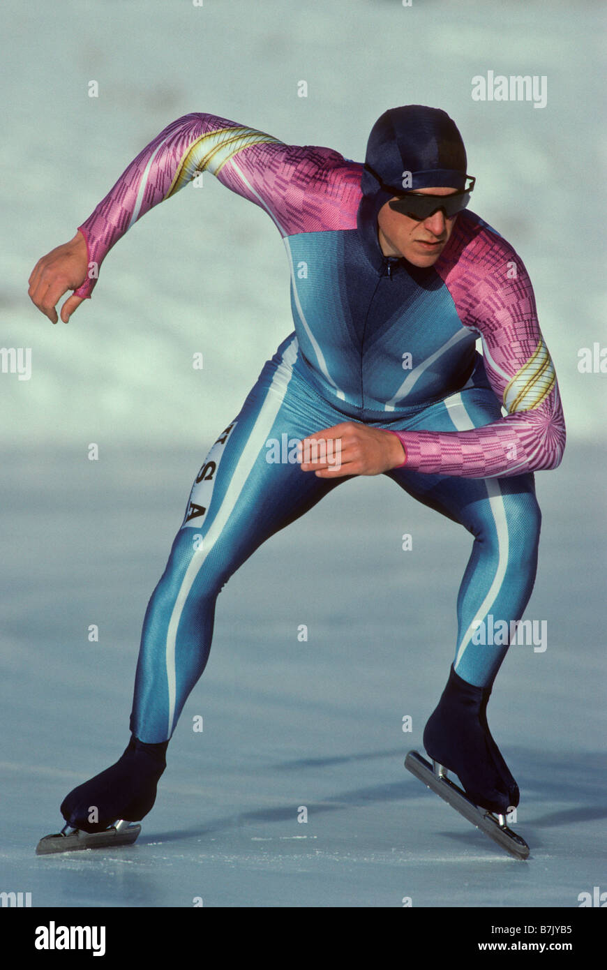 Male speed in action start hi-res stock photography and images - Alamy