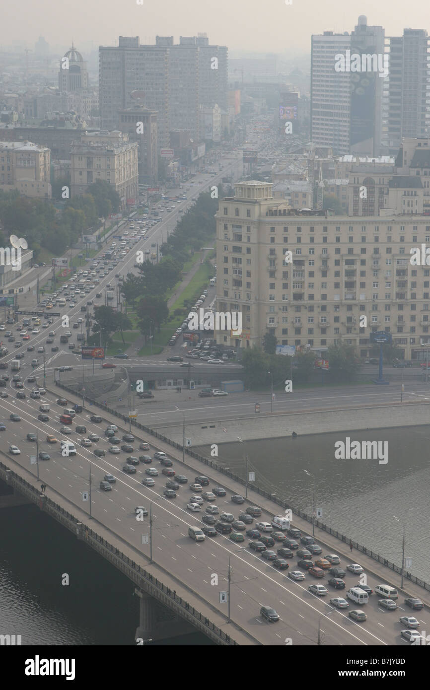 Moscow Traffic Aerial High Resolution Stock Photography and Images - Alamy
