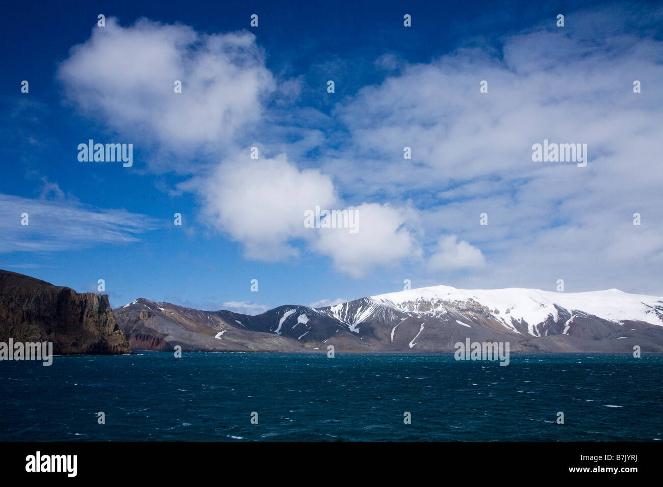 Port Foster and shores of Deception Island South Shetland Islands ...