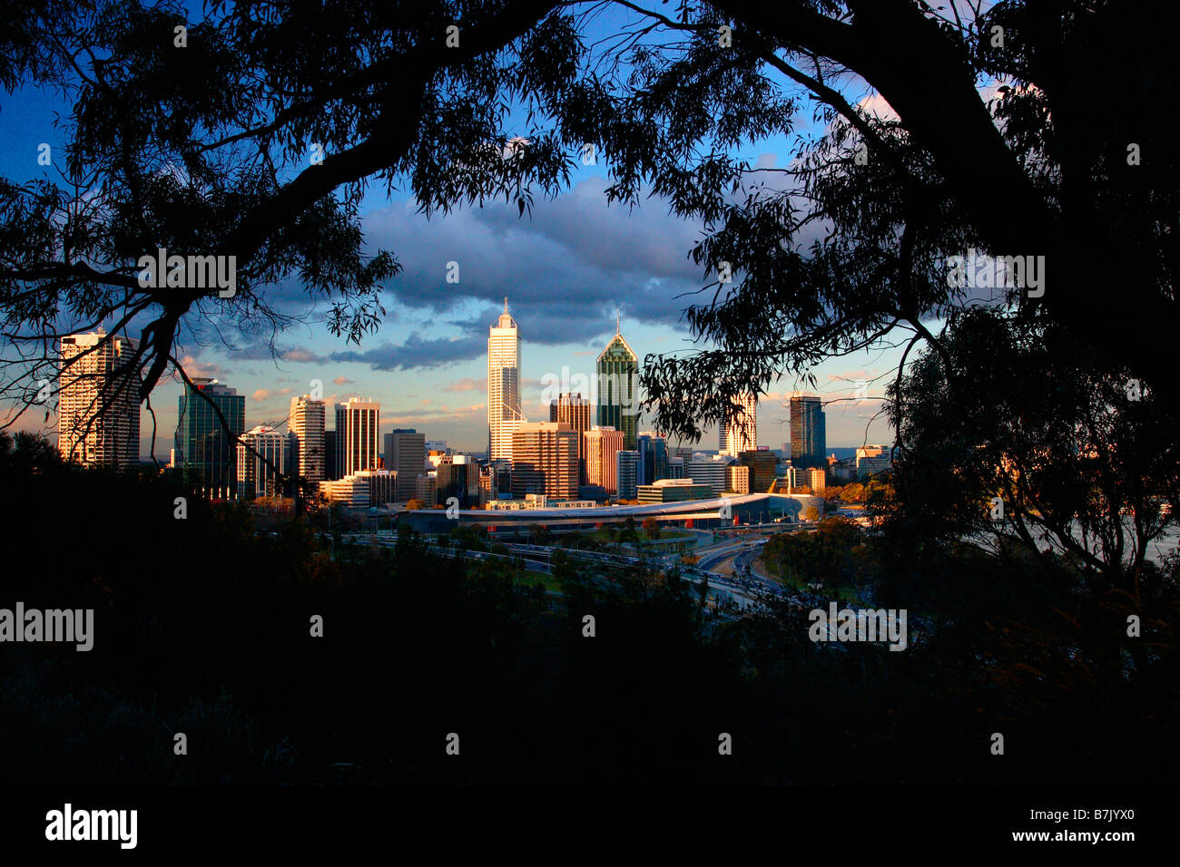 Perth city centre Stock Photo - Alamy