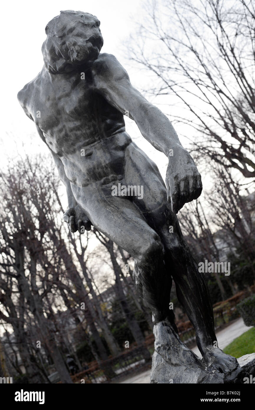 ´The Shade' by Auguste Rodin at the Rodin Museum in Hotel Biron, Paris ...