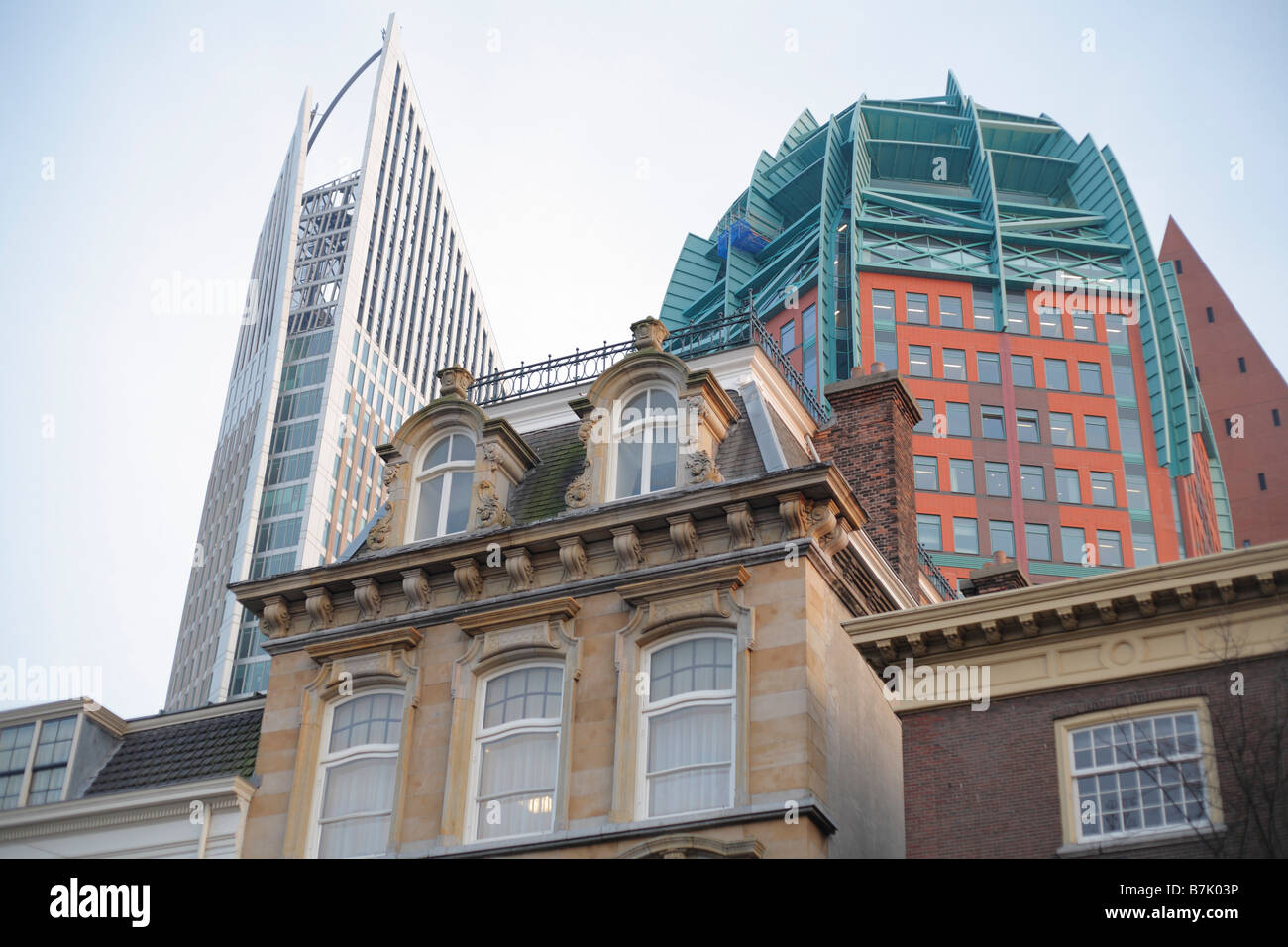 Buildings downtown, The Hague, Netherlands Stock Photo - Alamy