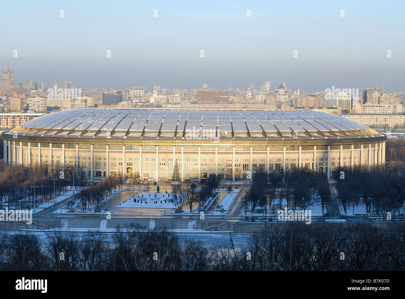 Moscow olimpic stadium Luzhniki Moscow Russia Stock Photo - Alamy
