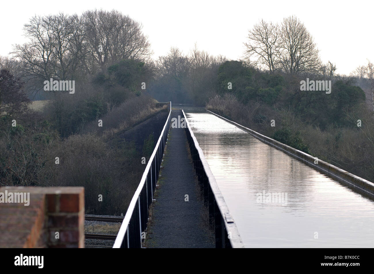 Edstone Aqueduct, Stratford-upon-Avon Canal, Warwickshire, England, UK ...