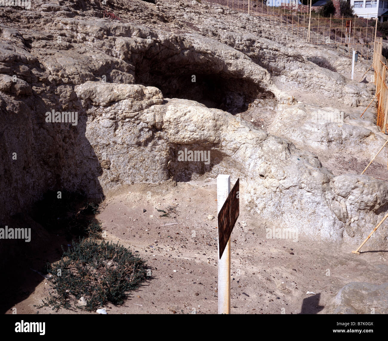 Punta Cuevas, the site of the first Welsh settlement in Patagonia ...