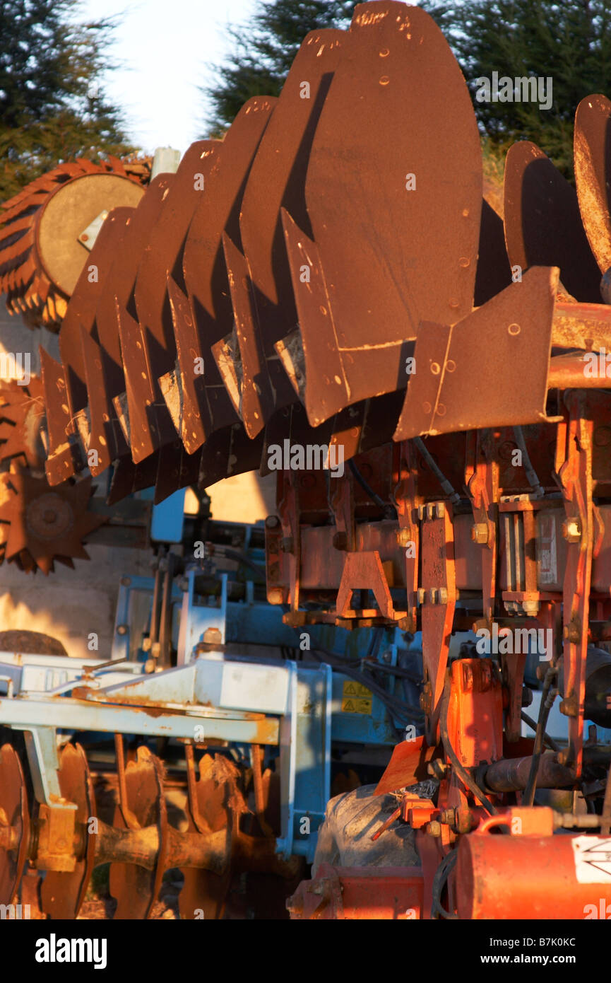 Disused Farm Machinery Stock Photo - Alamy