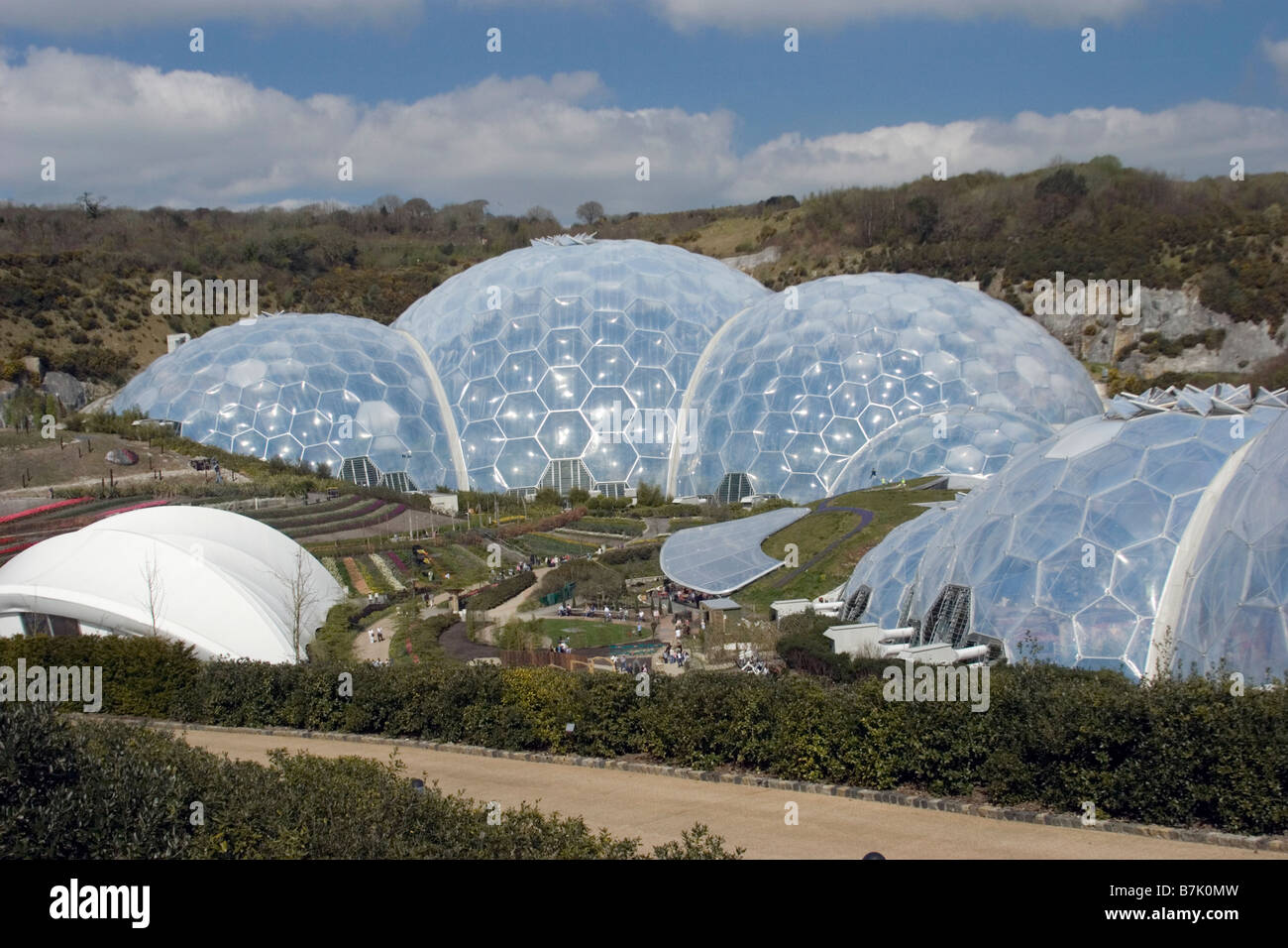 Biodomes eden project hi-res stock photography and images - Alamy