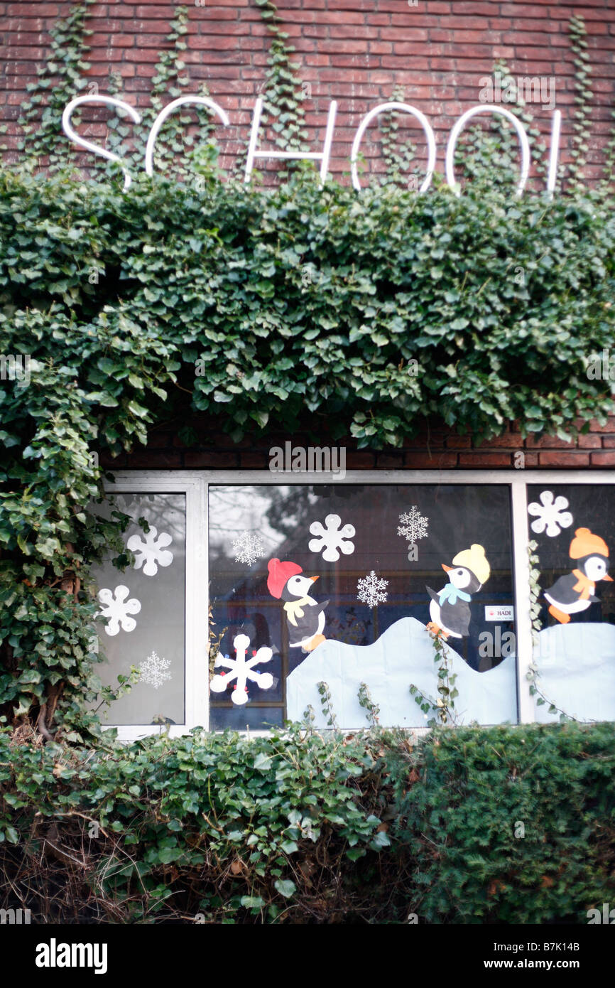 Window, school, Netherlands Stock Photo - Alamy